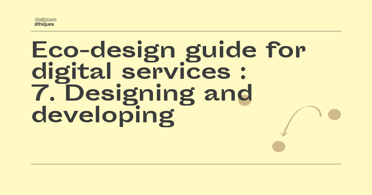 7. Designing and developing / Nos thématiques / Eco-design / Eco-design ...