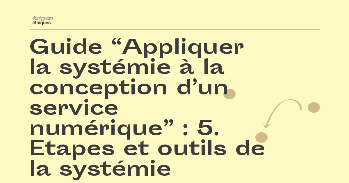 5. Etapes et outils de la systémie / Nos thématiques / Design ...
